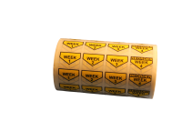 MTS MONTHLY YELLOW LABELS 150x20mm - McLernons