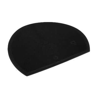 Round, Flexible Bowl Scraper - Black - Klipspringer