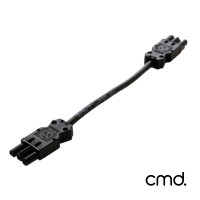 CMD 1.0m connector cable, GST 3-pole connector to GST 3-pole connector ...