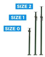 Acrow Adjustable Steel Prop Size 1. 1.8 Metre to 3.0 Metre - Goodwins