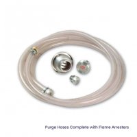 2in Flame Trap with hoods Hyram - AEF Ltd.