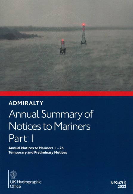 ADMIRALTY Annual Summary of Notices to Mariners Part 1 - toddnavigation