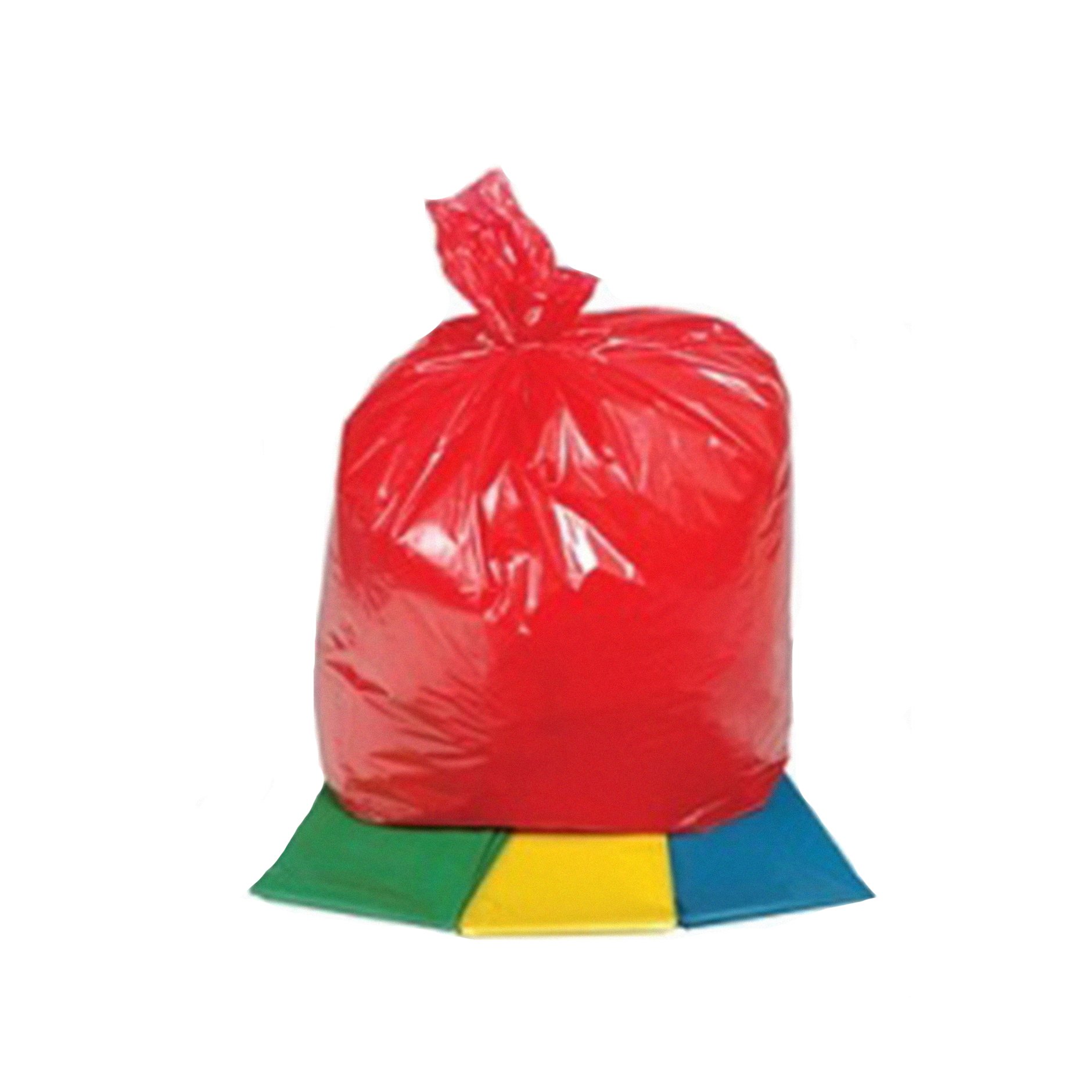 RED REFUSE SACKS 160G 18x29x39" - Summit Hygiene