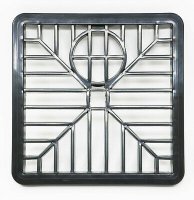 PLASTIC GULLY / DRAIN COVER 6" X 6" - Burke Brothers