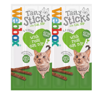 Webbox Tasty Sticks Cat Treats with Catnip 6-Stick x 25 - TrustPet