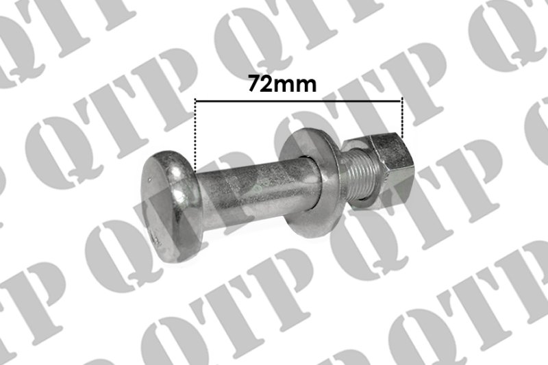 Rim To Disc Bolt & Nut +Washer - Quality Tractor Parts LTD.