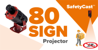 Laserglow - SafetyCast 80 Sign Projector - Advanced Safety - Safety in ...