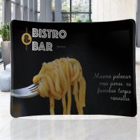 ShowDown Curved Zipper Wall - SignageWow