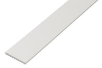 Alberts Flat White PVC 20x2mm 1 Metre 479381 - Goodwins