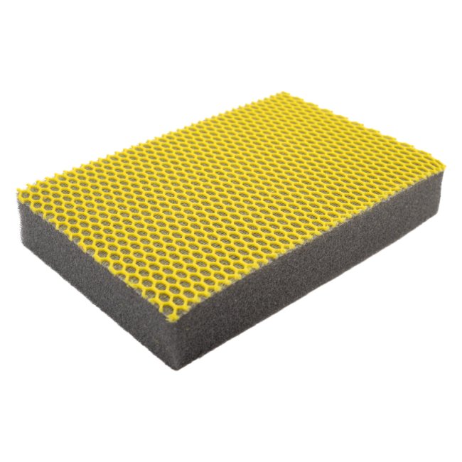 HEXPAD Scratch-free hygiene scouring pad; yellow - Klipspringer