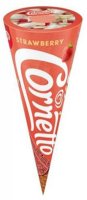 Frozen Cornetto Strawberry 24 x 120ml - TO ORDER ONLY - Parkers Foodservice