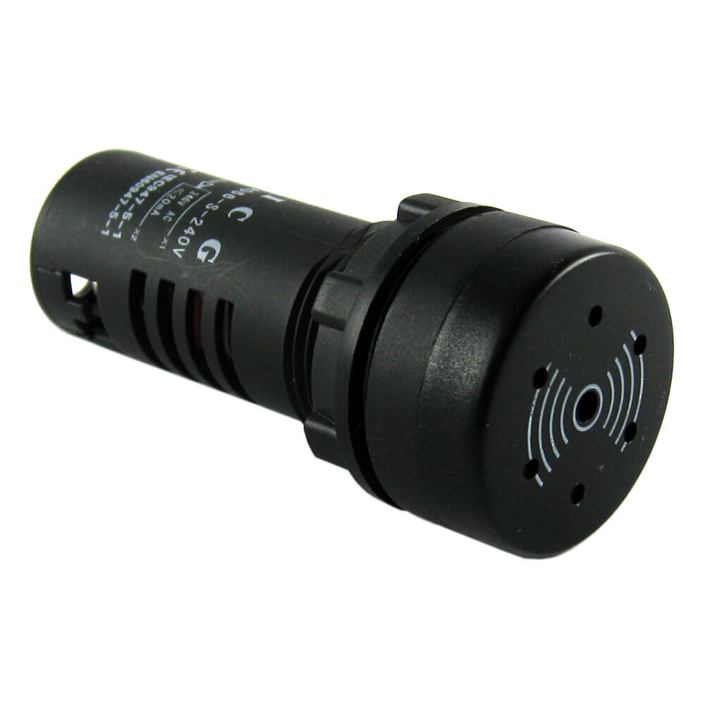 AD56-S-24 Economy Buzzer 24VAC/DC IP65 Black - CSE Industrial Electrical Distributors Ltd