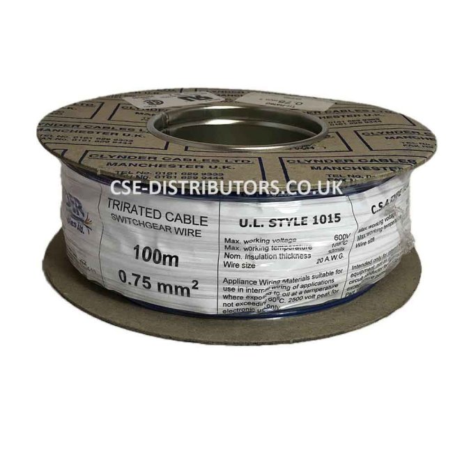 Tri Rated Flexible Panel Cable - 0.75mm2 Dark Blue / TRI-0.75-DARK-BLUE ...