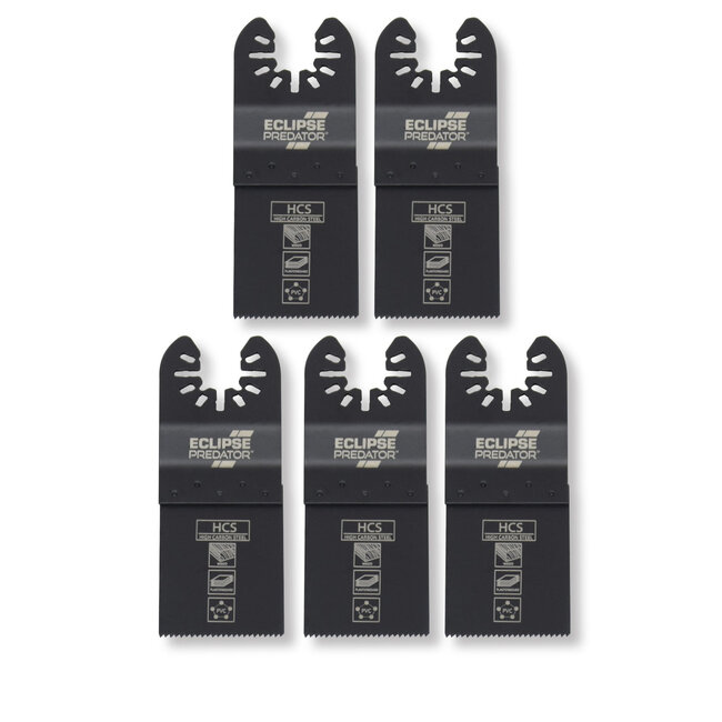 Eclipse Multi-Tool 5 Piece Blade Set - dargantools