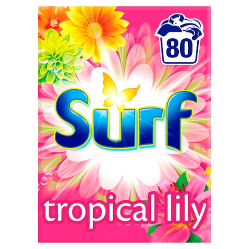 Buy Surf Tropical Lily Washing Powder - 80 Wash online - Tadhg O'Connor ...