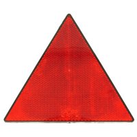 Triangular Red Reflector 160mm x 140mm - Crusader Products