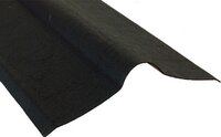 Corrugated Bitumen Roofing Ridge Black 1000mm Coroline - Goodwins