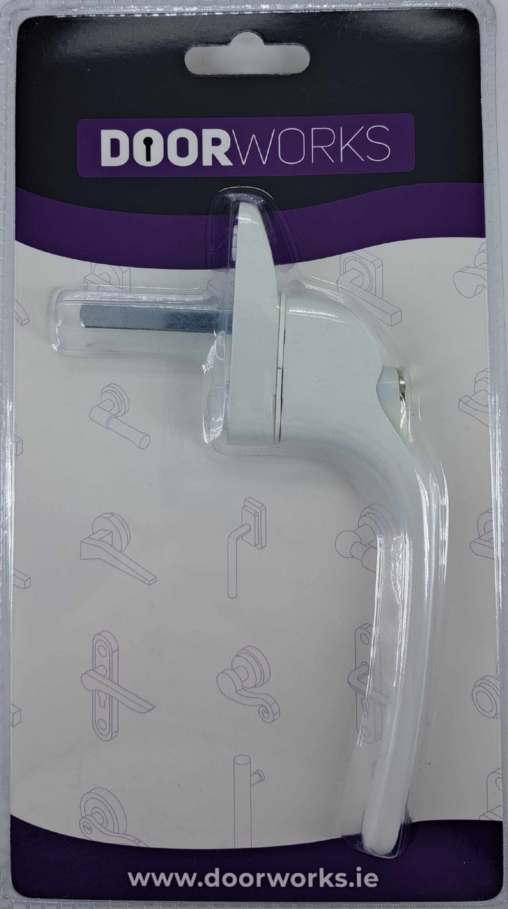 DW Handle for PVC Window White - Goodwins