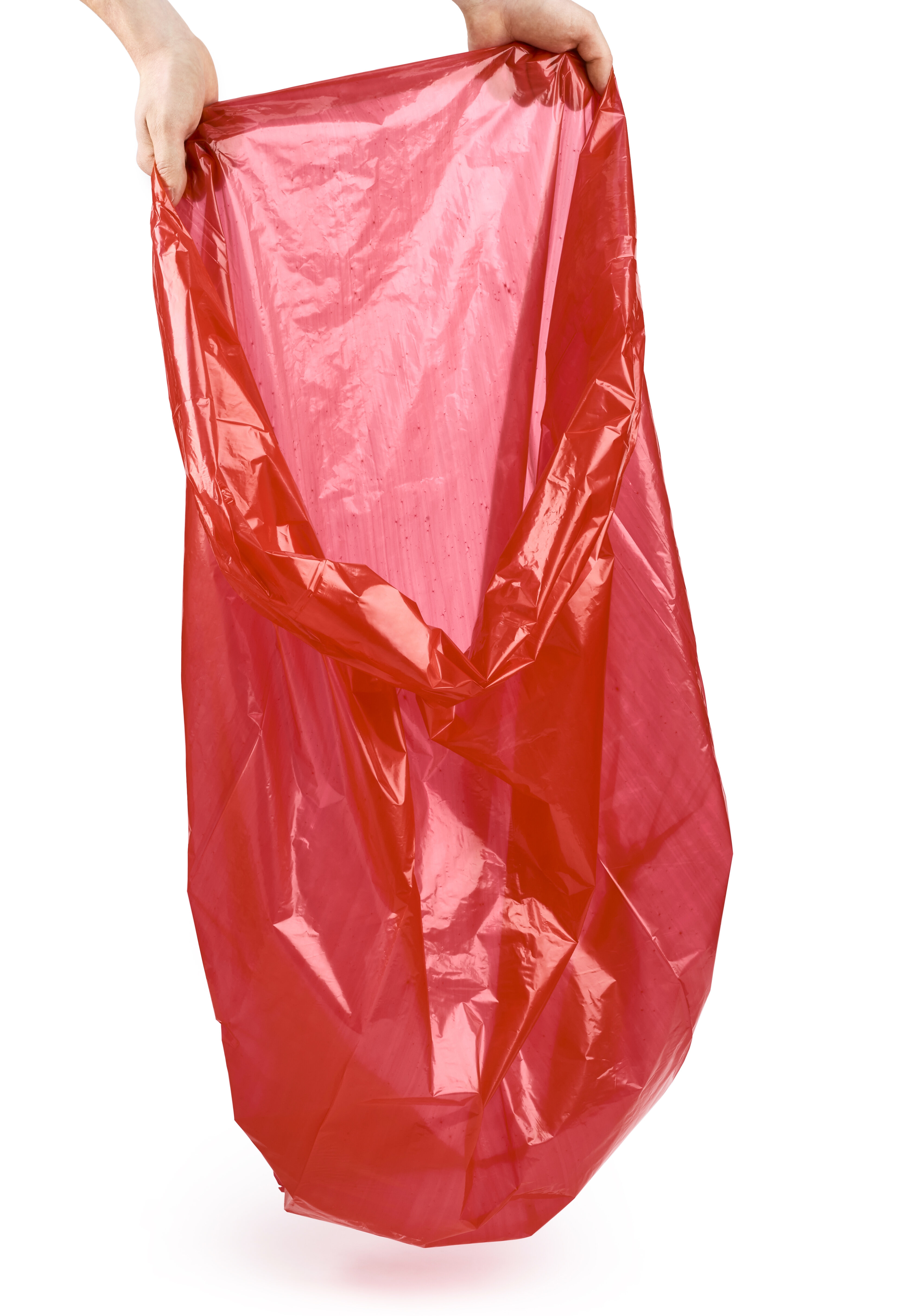 Polythene Sacks - Medium Duty, X200, Red - Klipspringer