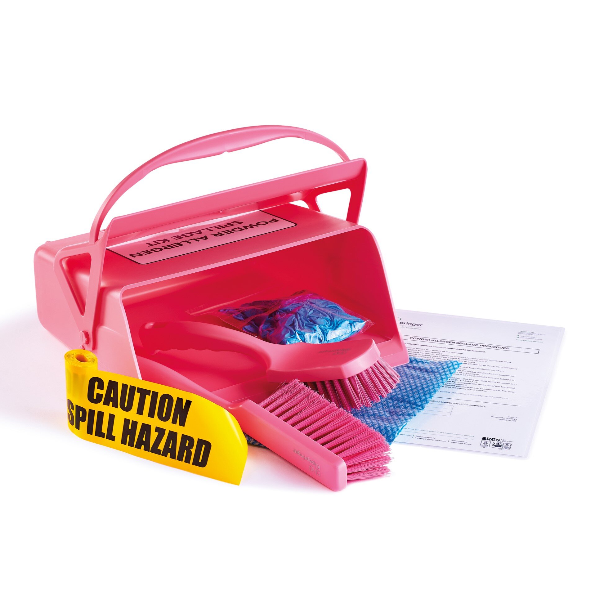 Allergen Spillage Powder Kit, Pink - Klipspringer