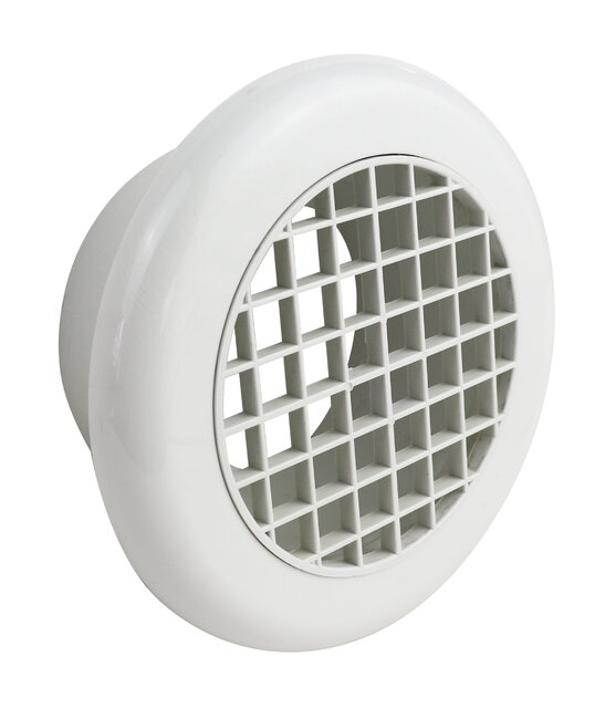 Manrose 4" Round Egg Crate Interior Ceiling Grille - CESCO