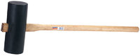 Heavy Paving Rubber Mallet 6Kg - Goodwins