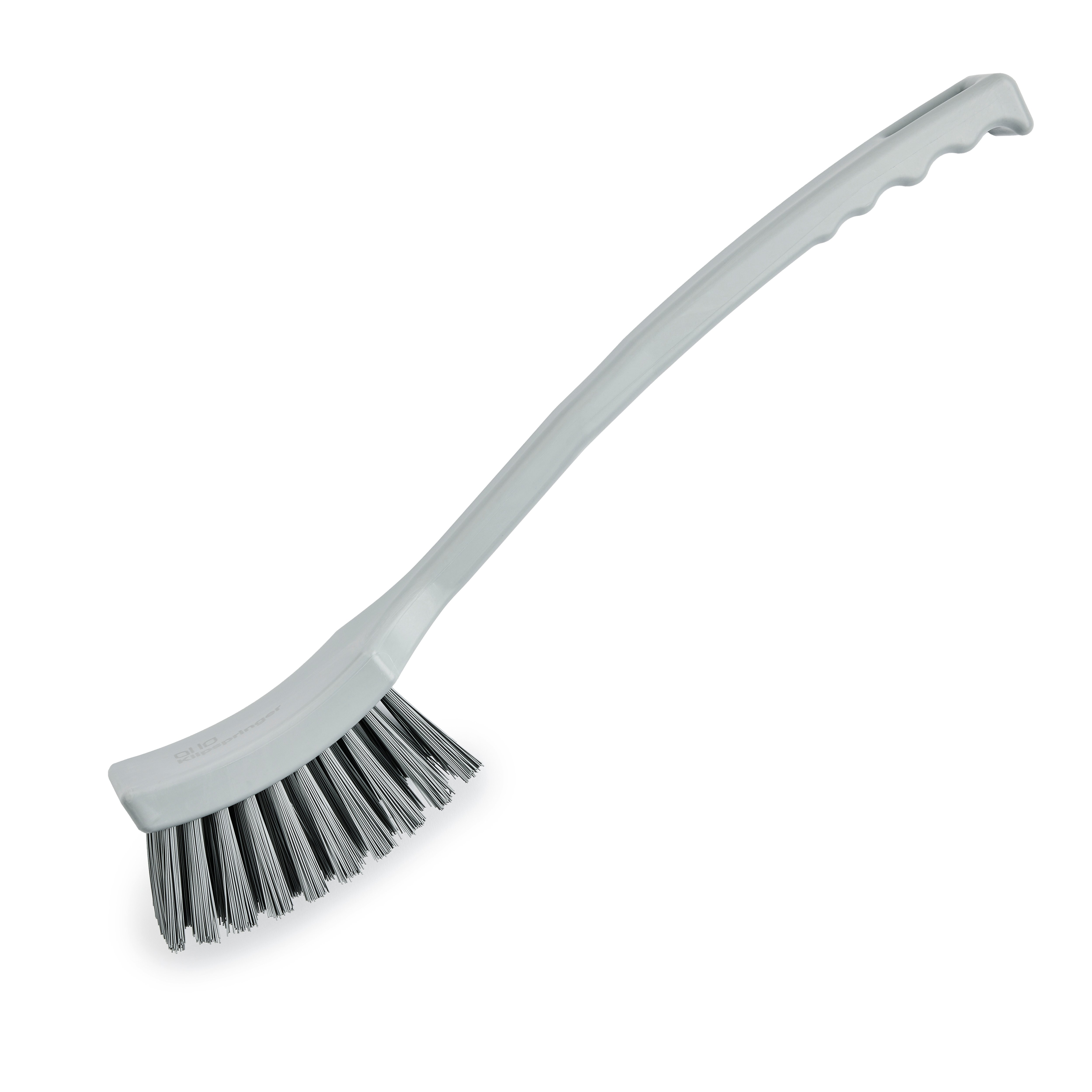 Long Utility Brush - Stiff PBT Bristle, 410mm, Grey - Klipspringer