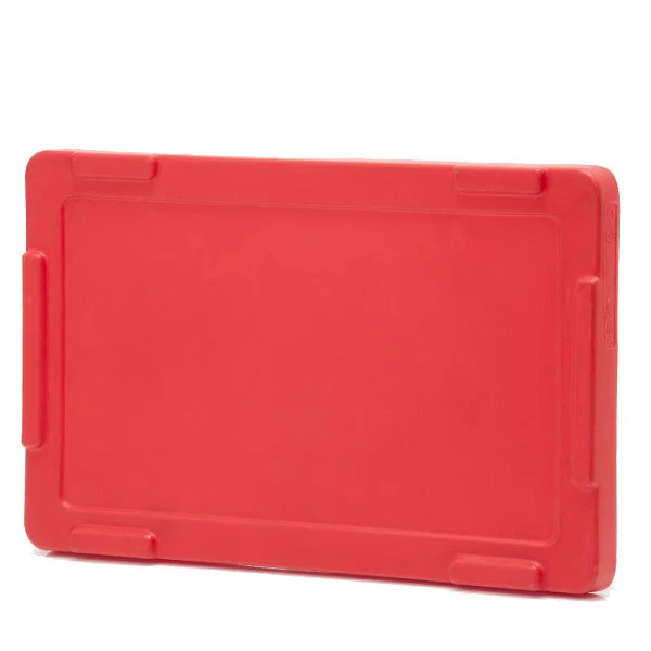 Lid for Stacking Tray, 765x455mm, Red - Klipspringer