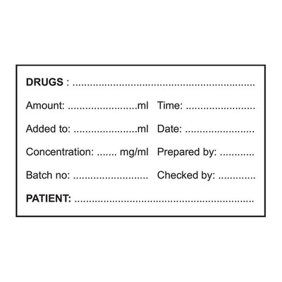 Drug Labels - J.A.K Marketing