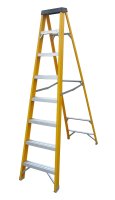 PROTOOL 8 STEP FIBREGLASS LADDER - Burke Brothers