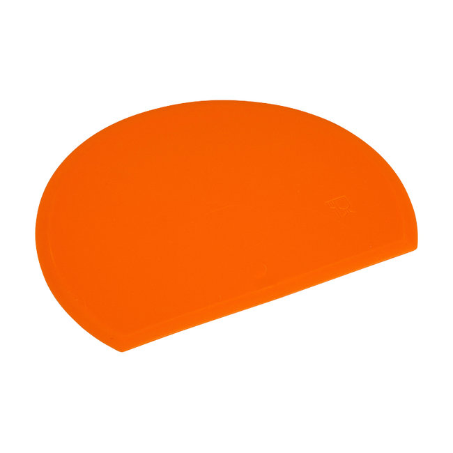 Round, Flexible Bowl Scraper - Orange - Klipspringer