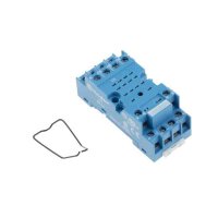 Finder 4 Pole Relay Base Blue with Metal Retaining Clip 94.74SMA - CSE ...