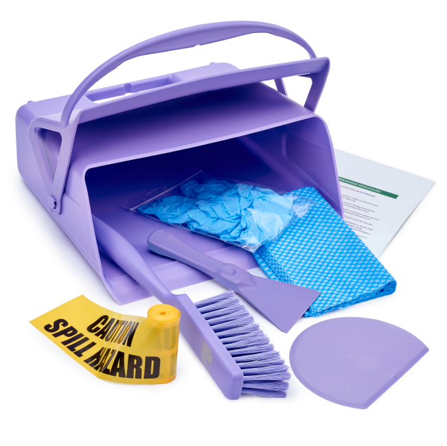 Allergen Spillage Solids Kit - Purple - Klipspringer