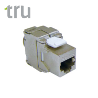 Premium-Line Cat 6 Shielded Keystone Jack - FS Cables