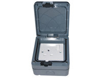 Eclipse IP65 Waterproof Socket 1 Gang Switched - Mullingar Electrical