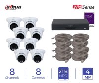 Dahua 8 Channel Recorder & Camera Security Kit | ICP-DAH-KIT-004-B | 36 ...