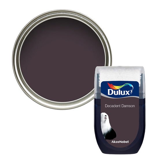 Dulux Easycare Washable Matt Decadent Damson Paint - Pat McDonnell ...