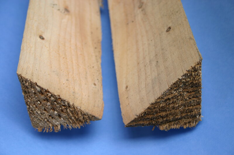 Rough Sawn Angle Fillet 75mm x 75mm 5.4M (3x3" 18ft) - Goodwins