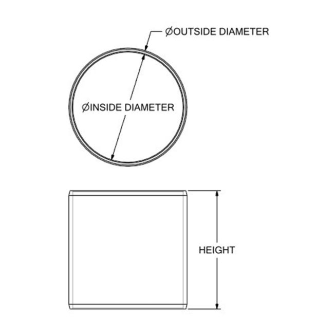 154-0869 Pack of 4 BUSH, CONROD Suitable For Caterpillar 1540869 - KMP ...