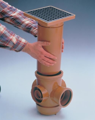 Wavin Osma Large Bottle Gully, 230mm grid - Goodwins