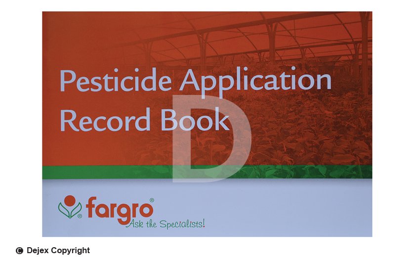 SPRAY RECORD BOOK - Dejex