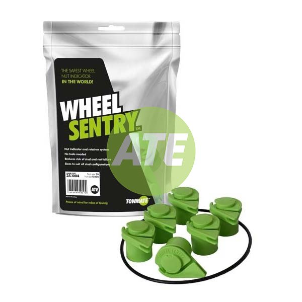 27mm Long Reach Wheel Sentry® Kit 6 Stud 245mm C/W Safe Band - S | ATE ...