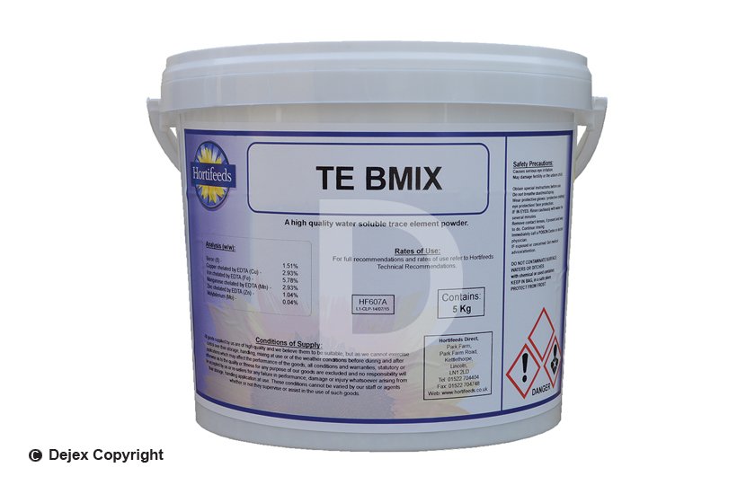 HORTIFEEDS TRACE ELEMENT MIX (BMX) 5Kg - Dejex