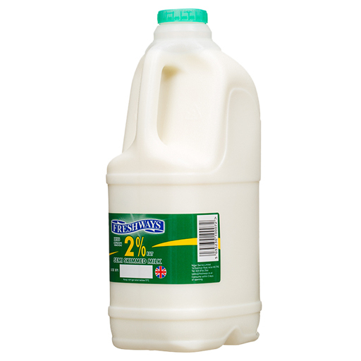 Fresh Semi Skimmed Milk Green Lid - Redstar Foodservice Ltd – Premier ...