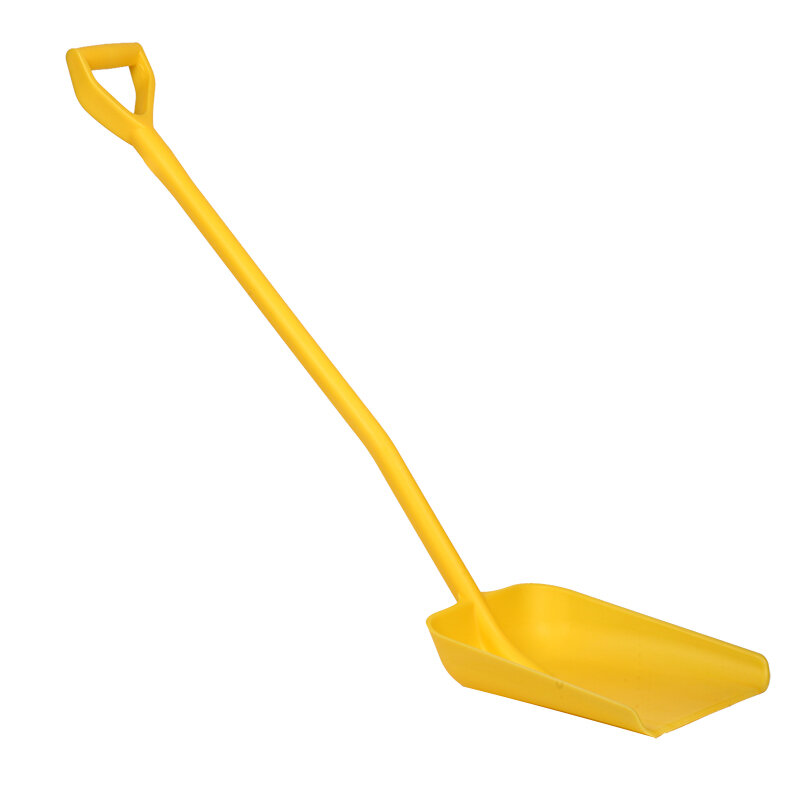One Piece Ergo. Shovel - Large Blade, Long Handle, Yellow - Klipspringer