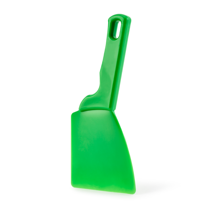Hand Spatula - 3 Sides x 100mm, Green - Klipspringer