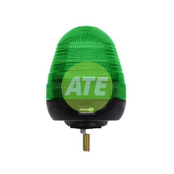 12/24V SINGLE BOLT LED BEACON C/W GREEN LENS - ATE
