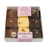 Assorted chocolate mallows in 9pc gift box - caramel flavour 12x75g ...
