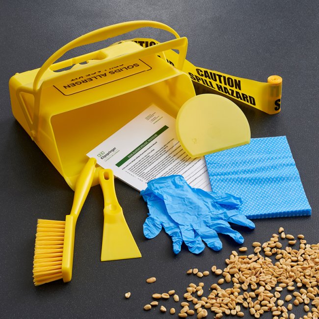 Allergen Spillage Solids Kit - Yellow - Klipspringer