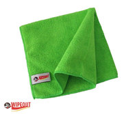 Green Microfiber Cloths 5 Pack | Ireland - Wipeout